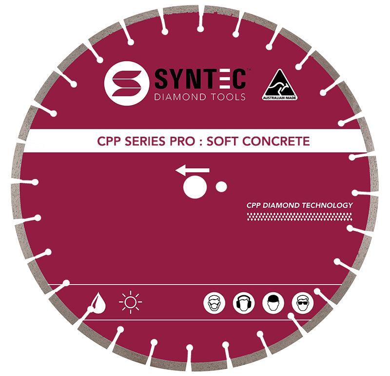 Diamond Blades Pro CPP Series for HP Walk Behind Floor Saws – Syntec ...