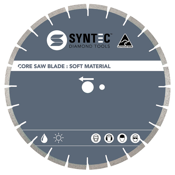 Diamond Blades Core Saw Soft Material – Syntec Diamond Tools